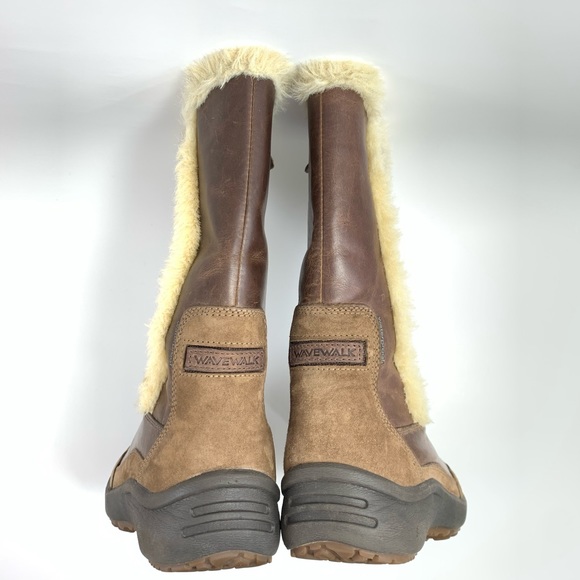 Clarks | Shoes | Clarks Wavewalk Waterproof Leather Boots | Poshmark